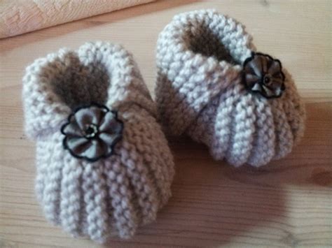 Chausson Pour Bébé Au Crochet Chausson Pour Bebe Couture Tricot