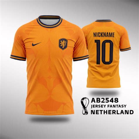 Jual Jersey Home Away Timnas Belanda Piala Dunia Shopee