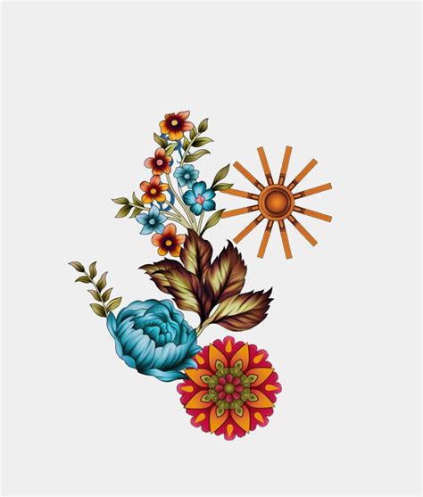 Pin By Attia Iqbal On Quick Saves Digital Flowers Graphic Design