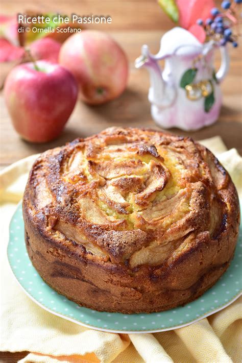 Torta Di Mele E Yogurt Greco Senza Burro Ricette Che Passione Di