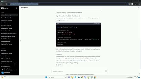 how to install plotly with pip youtube