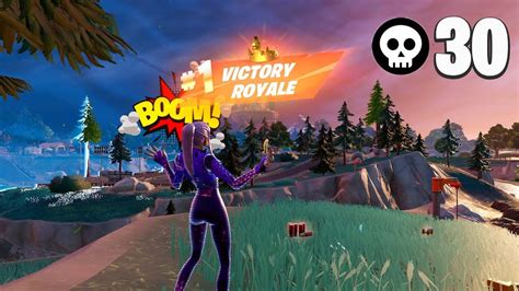 30 Elimination Solo Vs Squad Win Full Gameplay Fortnite Chapter 4