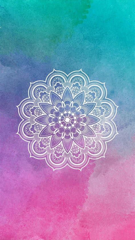 Colorful Mandala IPhone Wallpapers Top Free Colorful Mandala IPhone