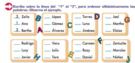 Worksheets Class Activities Bullet Journal Texts Alphabetical Order