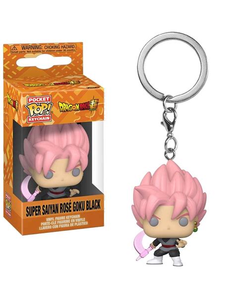Super Saiyan Rose Goku Black Keychain Popsplanet