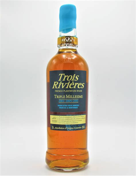 Rhum Agricole Martinique Vieux Triple Millésime 2001 2005 2011