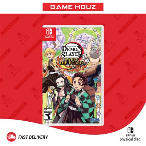 Nintendo Switch Demon Slayer Kimetsu No Yaiba Sweep The Board