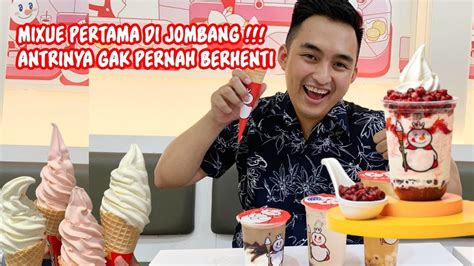 Antrinya Gak Pernah Sepi Mixue Jombang The Kuliner Jombang