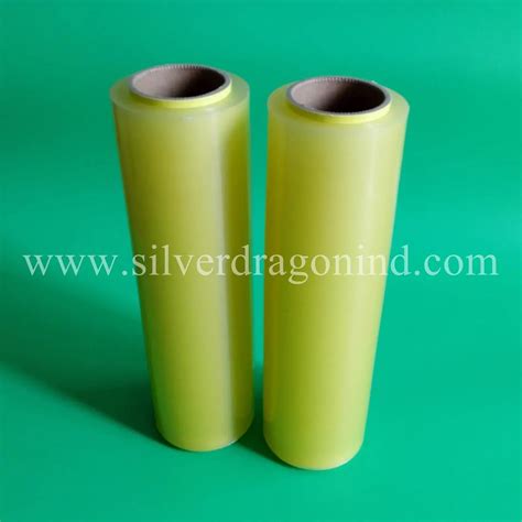 Custom FDA Food Grade PVC Cling Film For Fruit Vegetable Meat Wrapping