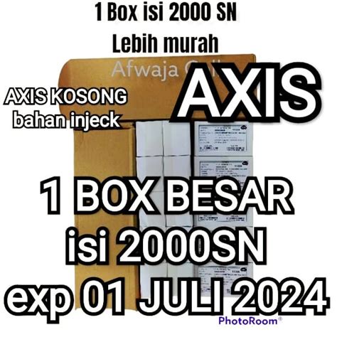 Jual Voucher Axis Kosong Isi 2000pcs Shopee Indonesia