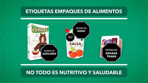Sellos De Advertencia En Empaques De Comestibles YouTube