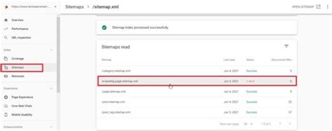 How To Fix E Landing Page Sitemap Xml Can Be Read But Has Errors