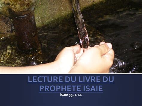 LECTURE DU LIVRE DU PROPHETE ISAIE ppt télécharger