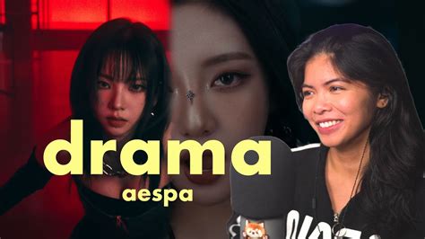 Aespa Drama Mv Reaction Youtube