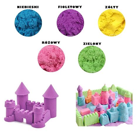 MAGICZNY PIASEK KINETYCZNY 3 KG DLA DZIECI 6855640250 Oficjalne