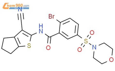 669072 90 6 BENZAMIDE 2 BROMO N 3 CYANO 5 6 DIHYDRO 4H CYCLOPENTA B