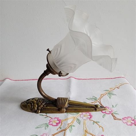 Lampe tulipe art déco Etsy France
