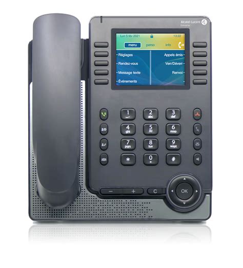 Telefone híbrido alcatel lucent ale 30h para escritório