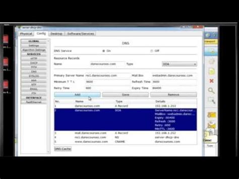 Setup Application Layer Services W Servers In Packet Tracer Part Ccna