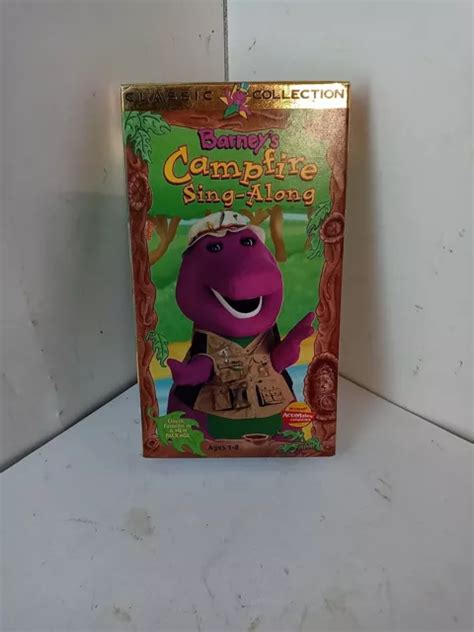Barney Barneys Campfire Sing Along Vhs Classic Favorite The Best