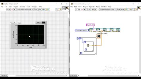 [labview] report generation print to pdf 產生報告，列印成pdf youtube