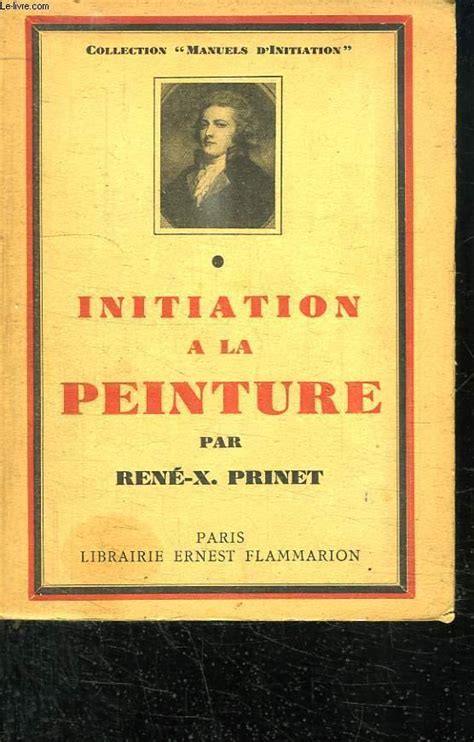 Initiation A La Peinture De Prinet Rene X Bon Couverture Souple