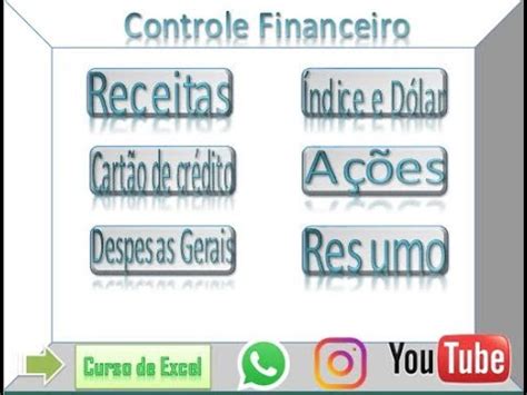 Planilha Controle Financeiro Investimentos e Trades cotações