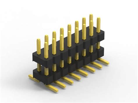 Mm Pitch Male Pin Header Connectors Smolex