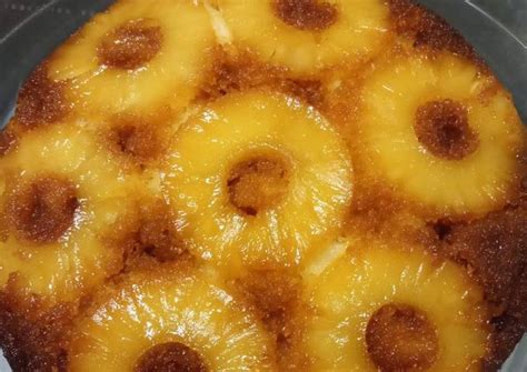 Gâteau caramélisé renversé à l ananas de IsaSand Cookpad