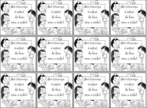 Cartões para o Dia das Crianças para imprimir SÓ ESCOLA