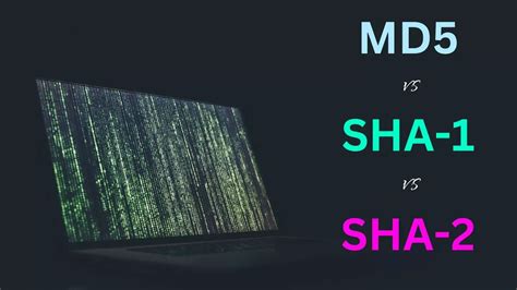 best comparative analysis of sha 256 sha 512 and md5 hash algorithms choosing the right fit