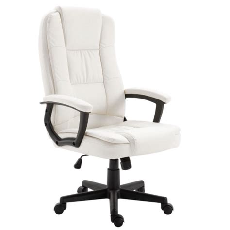 Cadeira Presidente Escritório Giratória Fox Office C300 Branco