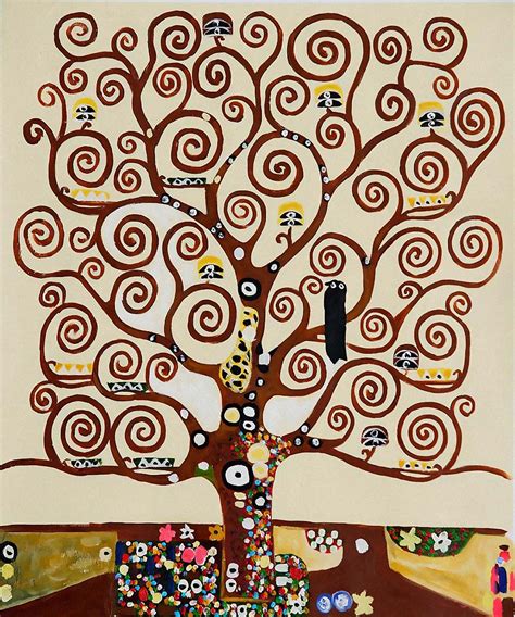 Luz y artes El Árbol de la vida de Gustav Klimt el día en que