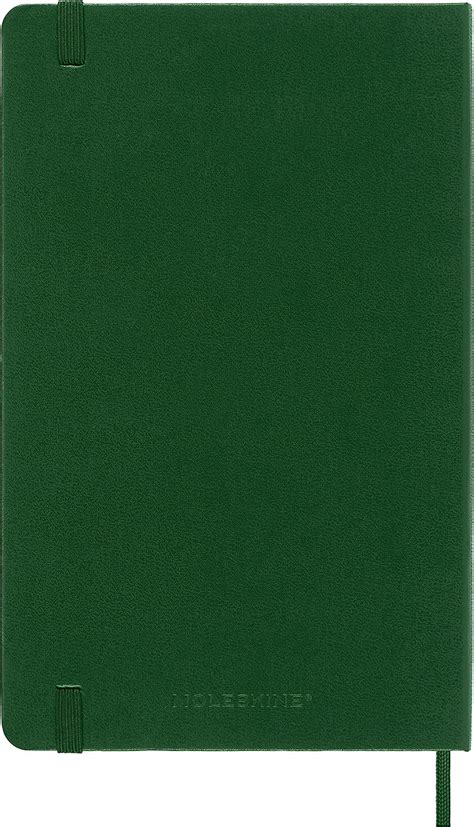 Kalendarz Moleskine 2024 12M rozmiar L duży 13x21 cm Dzienny Zielony