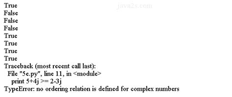 how to use comparison operators in python