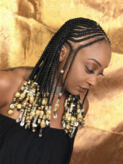 20 Braids And Beads Hairstyles For A Bohemian Look ADDICFASHION