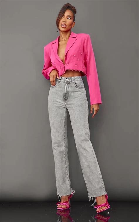 What To Wear With A Pink Blazer Chic Outfit Ideas With Hot Pink