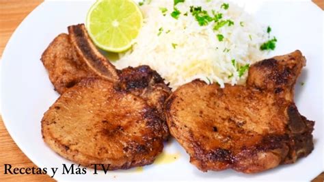 Deliciosas Chuletas de Cerdo al Ajillo Receta Fácil y Rápida