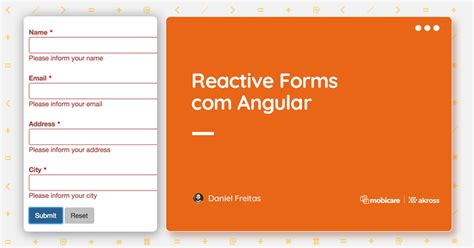 tutorial — reactive forms com angular by daniel freitas medium mobicareofficial