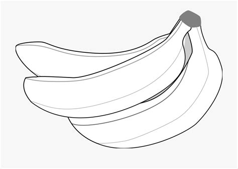 Banana Clipart Black And White Png Clip Art Library