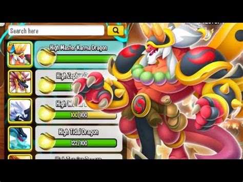 How Many Orbs To Summon High Master Karma Dragon Dragon City YouTube