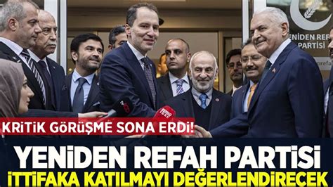 Ak Parti Yeniden Refah Partisi ziyaretini tamamladı Görüşme sonrası