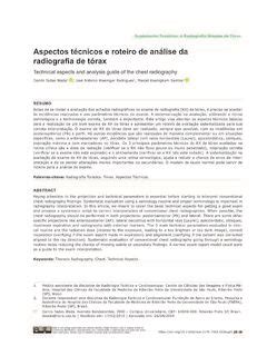 Aspectos técnicos e roteiro de análise da radiografia de tórax