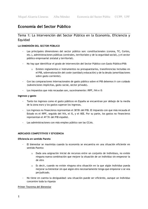 Economia SP MA EXAMEN 2022 2023 SUPER Economía del Sector Público