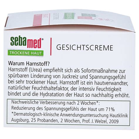 Sebamed Trockene Haut Gesichtscreme Urea Akut 5 50 Milliliter Medpex