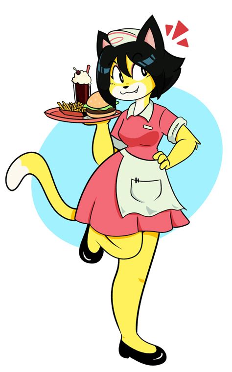 The Big Imageboard Tbib 2020 4 Fingers 3 Absurd Res Anthro Apron Arm Tuft Bangs Bent Leg