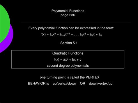 ppt chapter 5 polynomial and rational functions powerpoint presentation id 6311052