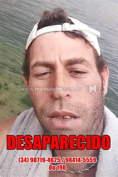Família procura por homem desaparecido visto pela última vez em Araxá