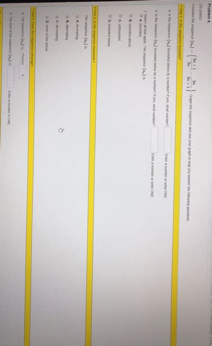 solved problem 4 20 points consider the sequence 0 graph