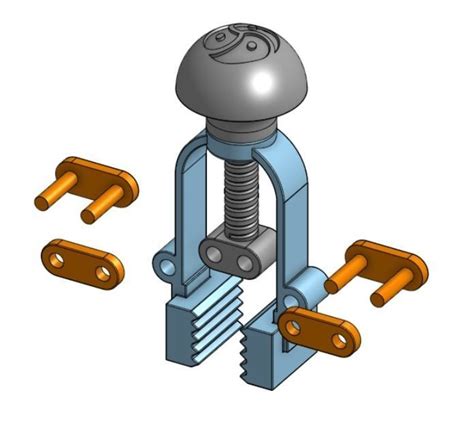 BDSM Nipple Clamp 3D Model 3D Printable CGTrader